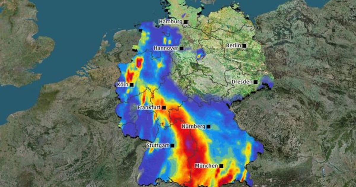 Gewitter Und Starkregen: Tief Günter Lässt Es Heute Krachen - Focus Online